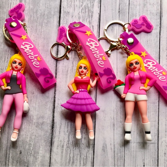 Bags | Single Barbie 3d Keychain | Poshmark